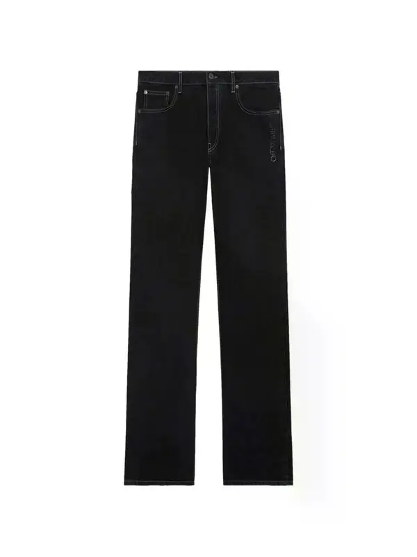 Off-White Straight Leg Jeans