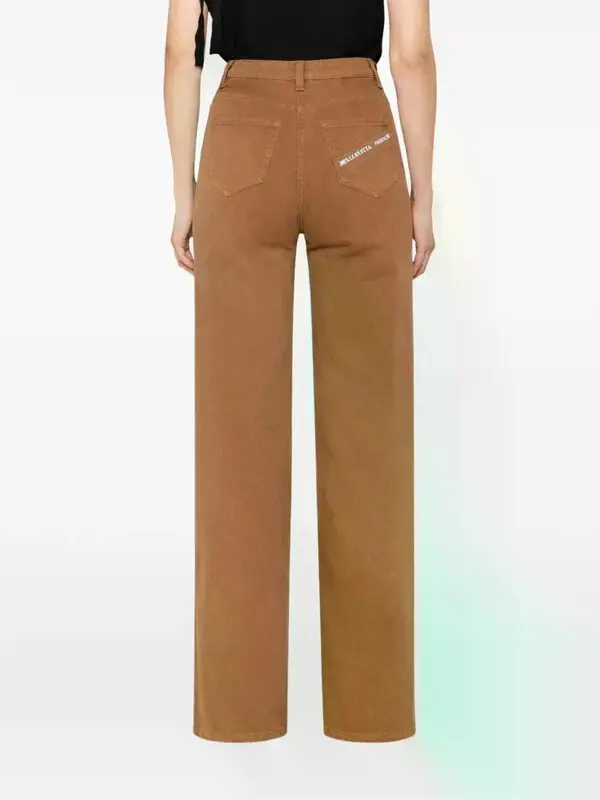 Elisabetta Franchi Logo Detail Jeans
