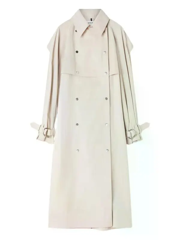 LANVIN Double-breasted Belted Coat