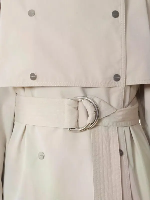 LANVIN Double-breasted Belted Coat