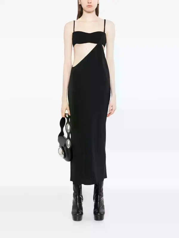 Rick Owens Strap Bias Maxi Dress