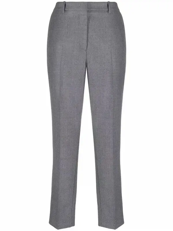 Incotex Cropped Straight Leg Trousers