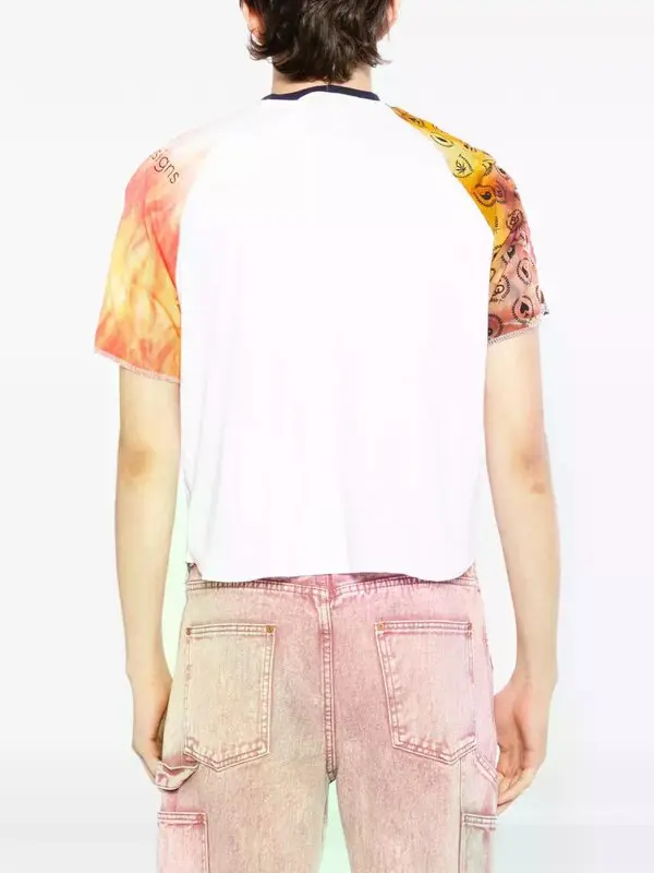 STAIN SHADE Printed Short-sleeved T-shirt