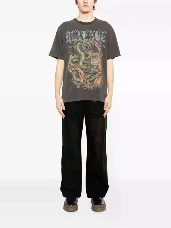 WARMAN Snake Graphic T-shirt