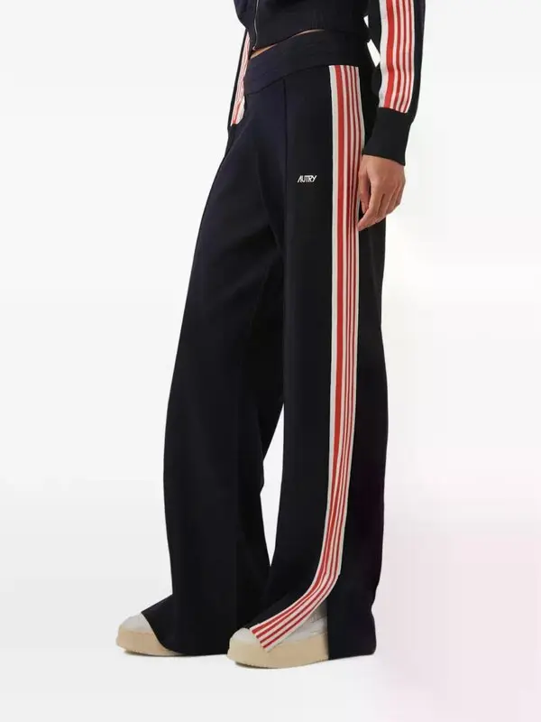 AUTRY Side Stripe Track Pants - Blue