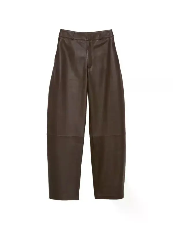 ARMA Charlotte Leather Trousers - Brown
