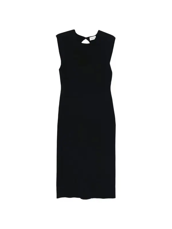 P.a.r.o.s.h Sleeveless Cut-out Detail Midi Dress