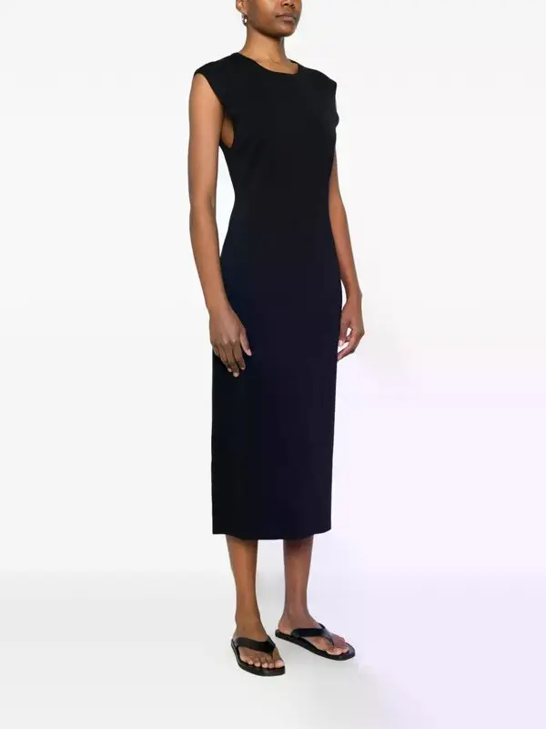 P.a.r.o.s.h Sleeveless Cut-out Detail Midi Dress