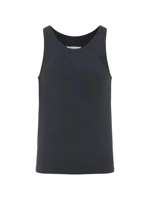 MAISON MARGIELA Round Neck Tank Top - Grey