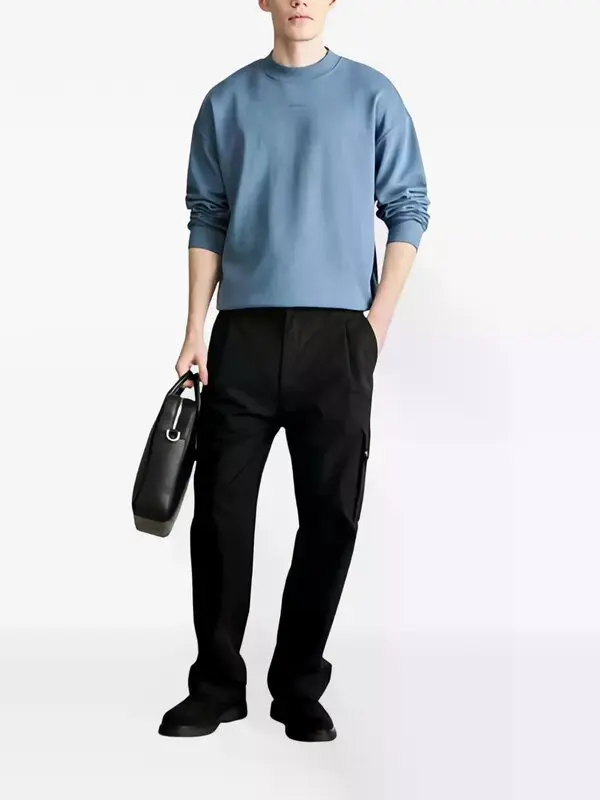 Hugo Crew-neck Sweatshirt - Blue