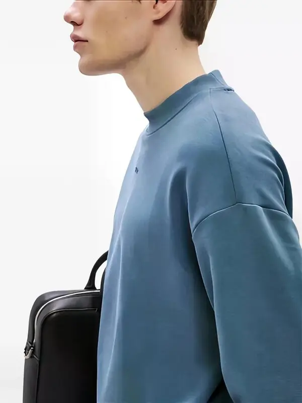 Hugo Crew-neck Sweatshirt - Blue