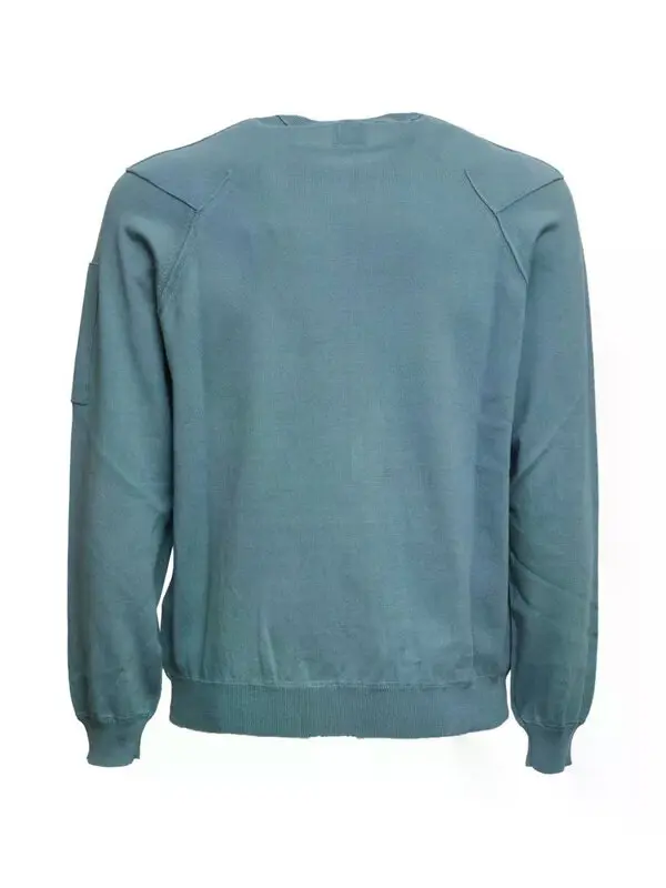 C.P. COMPANY Crewneck Sweater With Lens Pocket