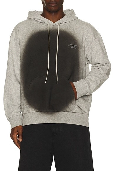 MAISON MARGIELA Graphic Logo Sweatshirt - Light Grey