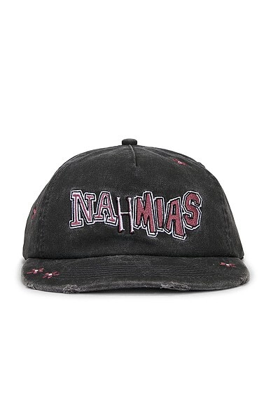 NAHMIAS Flower Groms Dad Cap - Black