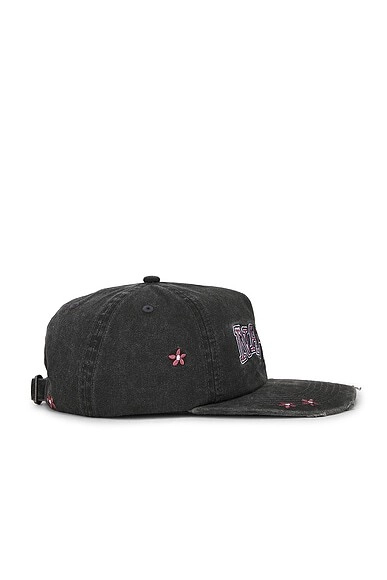 NAHMIAS Flower Groms Dad Cap - Black