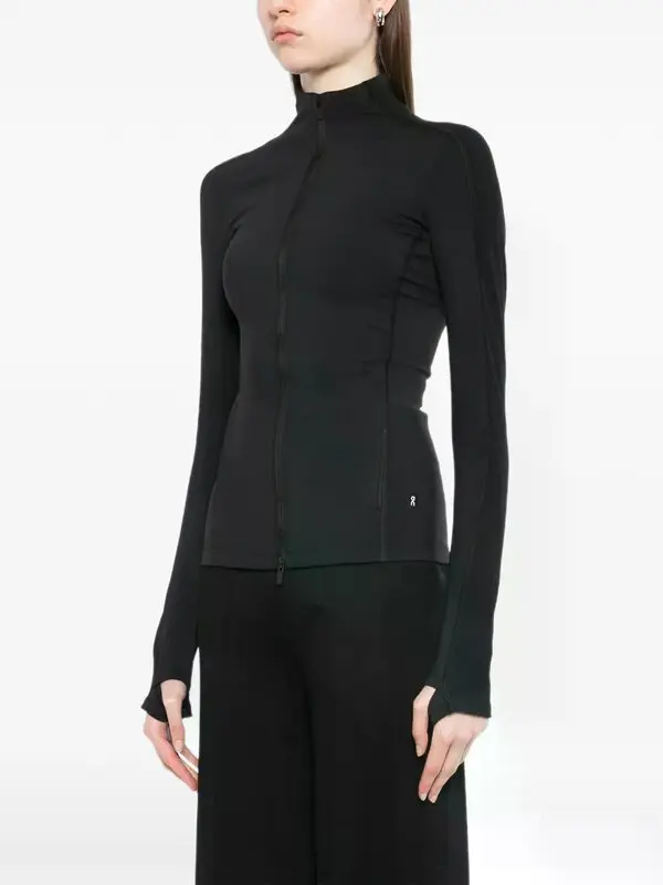 On Studio Jacket With Thumb Slots - Black