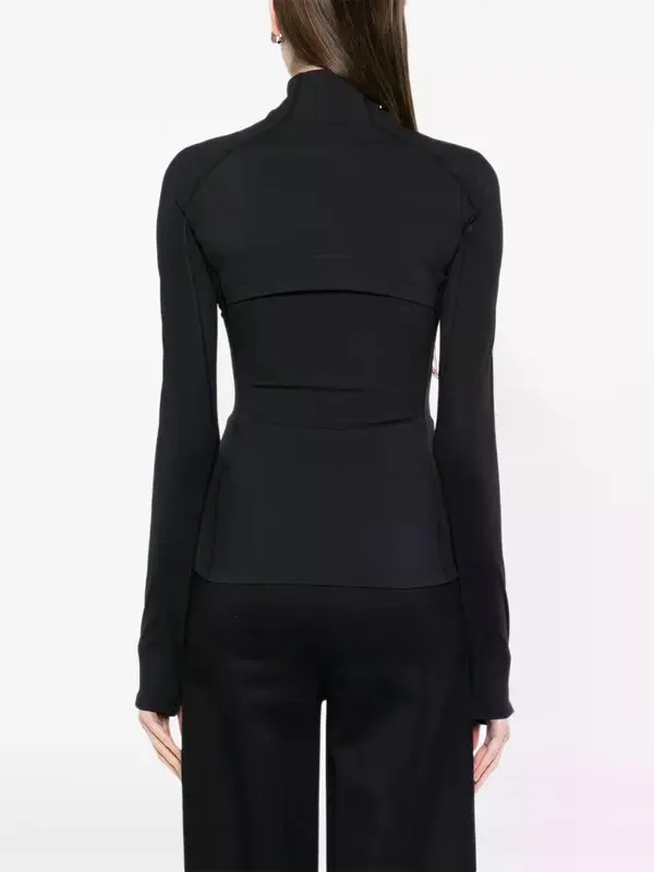 On Studio Jacket With Thumb Slots - Black