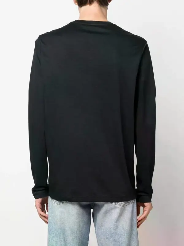 Michael Kors Cotton Logo Detail Crew Neck Sweatshirt
