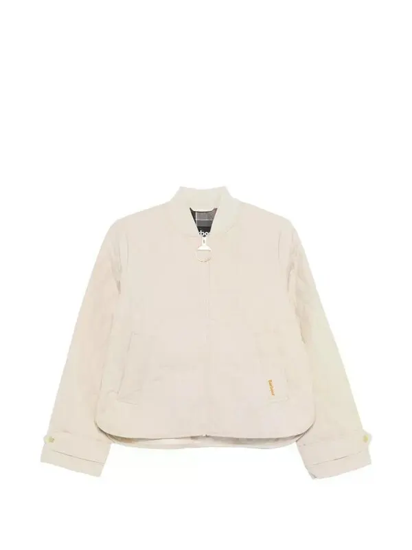 Barbour Quilted Zip-up Jacket - Neutrals