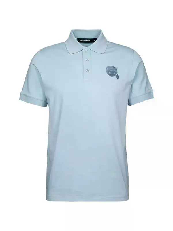 Karl Lagerfeld Logo-print Polo Shirt