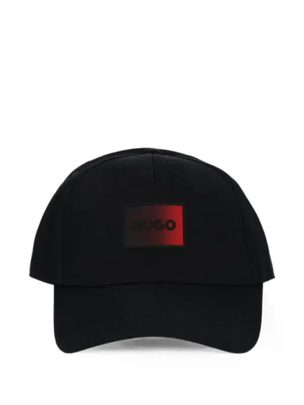 Hugo Logo-patch Baseball Cap - Black