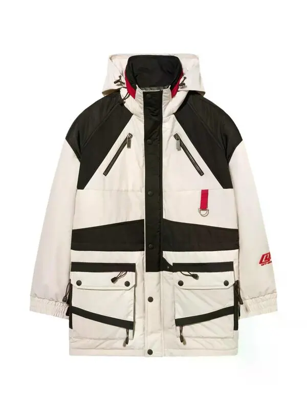 Off-White Multiple Pocket Parka - Neutrals