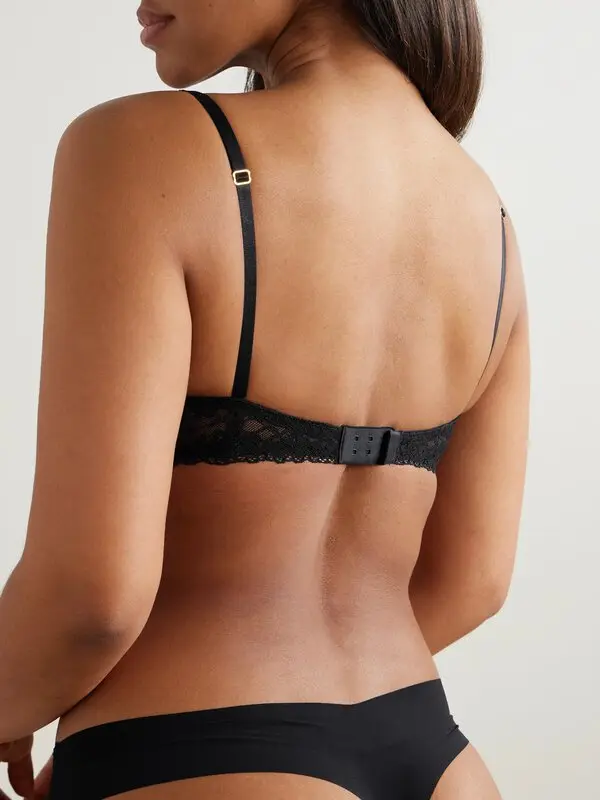 Commando Double Take Set Of Two Stretch-lace Soft-cup Bras