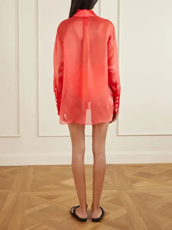 Kiki De Montparnasse Silk Organza Shirt