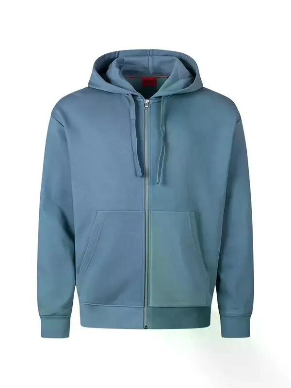 Hugo Zip Hoodie - Blue