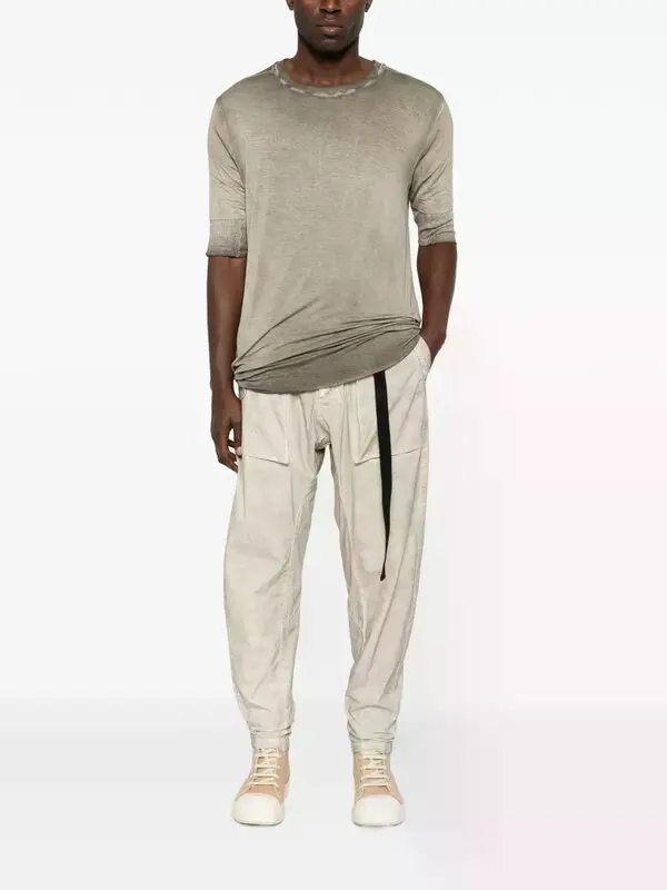 THOM KROM Belted Elasticated Waistband Trousers