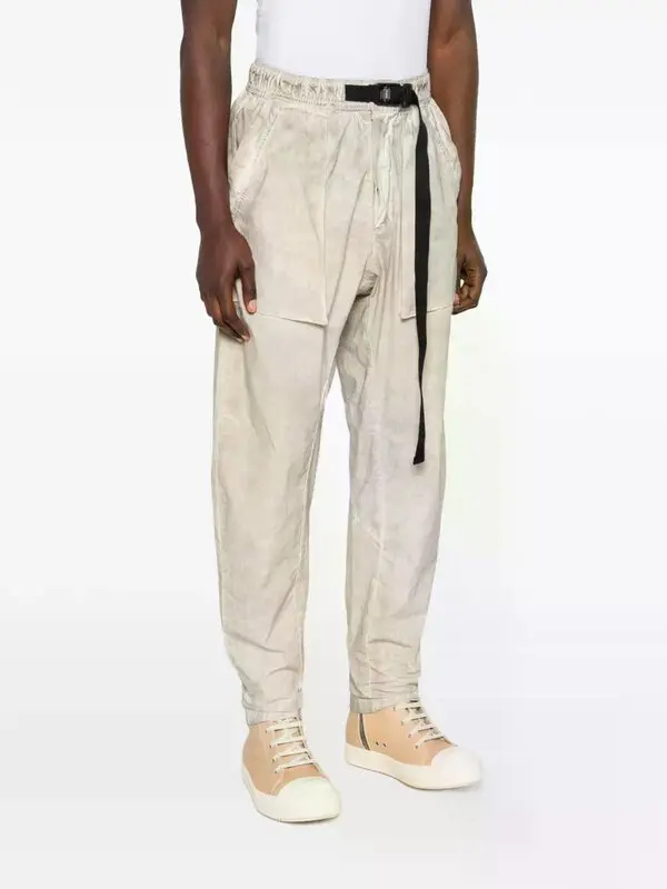 THOM KROM Belted Elasticated Waistband Trousers
