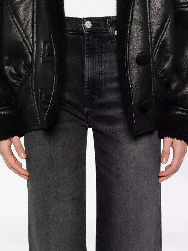 7 For All Mankind Clean Back Pocket Jeans - Black