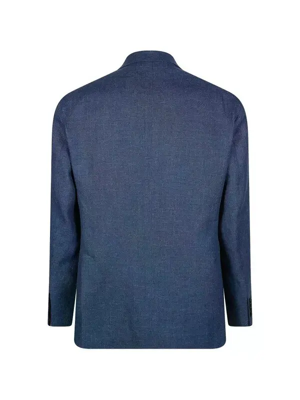 Tagliatore Single-breasted Blazer - Blue
