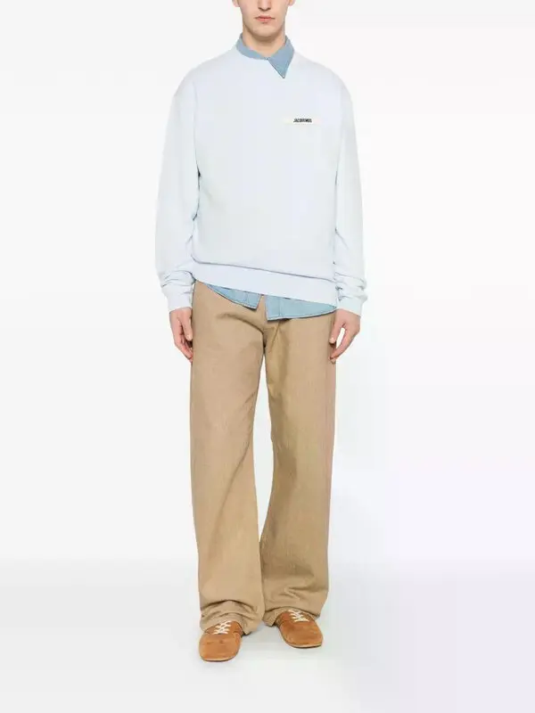 Jacquemus Logo Sweatshirt - Blue
