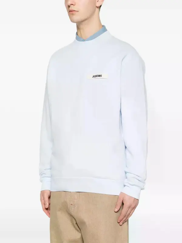 Jacquemus Logo Sweatshirt - Blue
