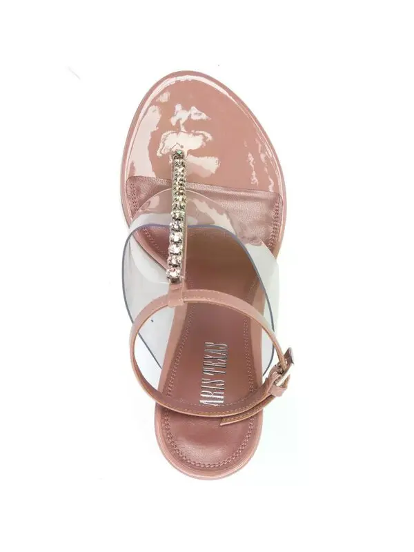 Paris Texas Embellished Stiletto Sandals