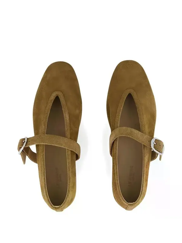 Le Monde Beryl Stella Suede Ballet Flats - Brown