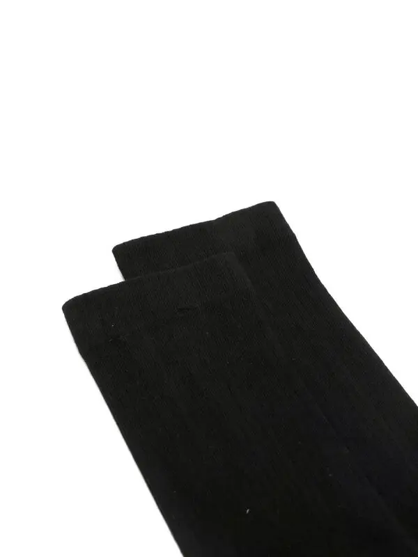 Rick Owens Pentagram Intarsia Knee High Socks