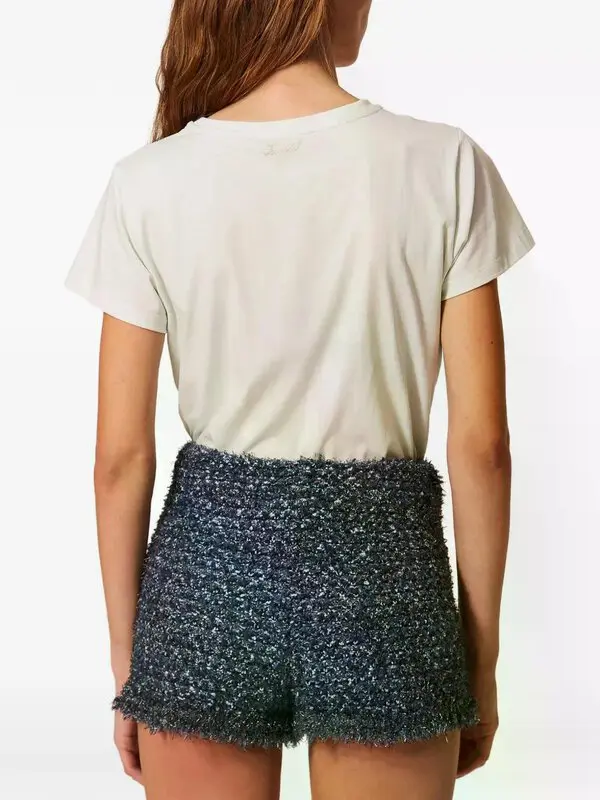 TWINSET Printed Cotton T-shirt