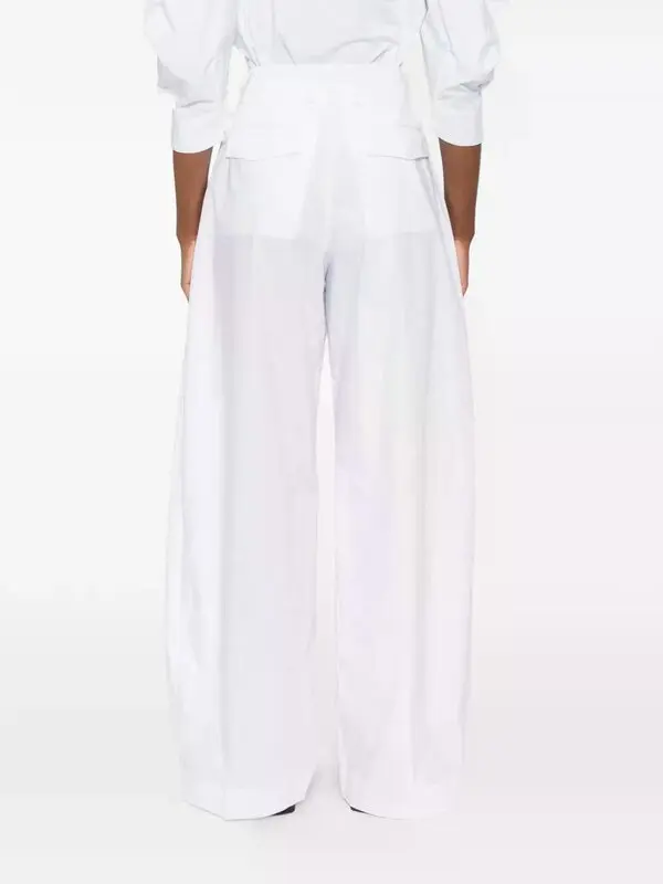 THELATEST Billie Pleated Wide Leg Trousers