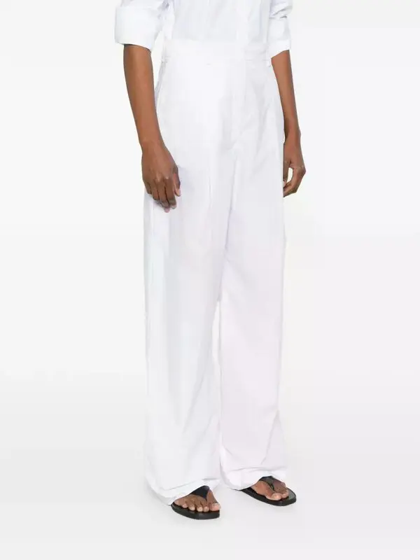 THELATEST Axel Pleated Wide-leg Trousers