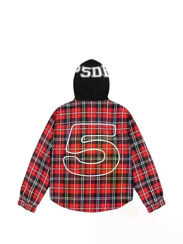 SP5DER Zip-up Shirt Jacket