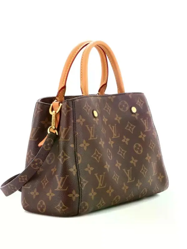 LOUIS VUITTON Monogram Canvas Montaigne Satchel
