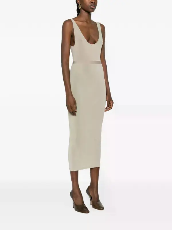 Wardrobe.NYC V-neck Bodysuit - Neutrals