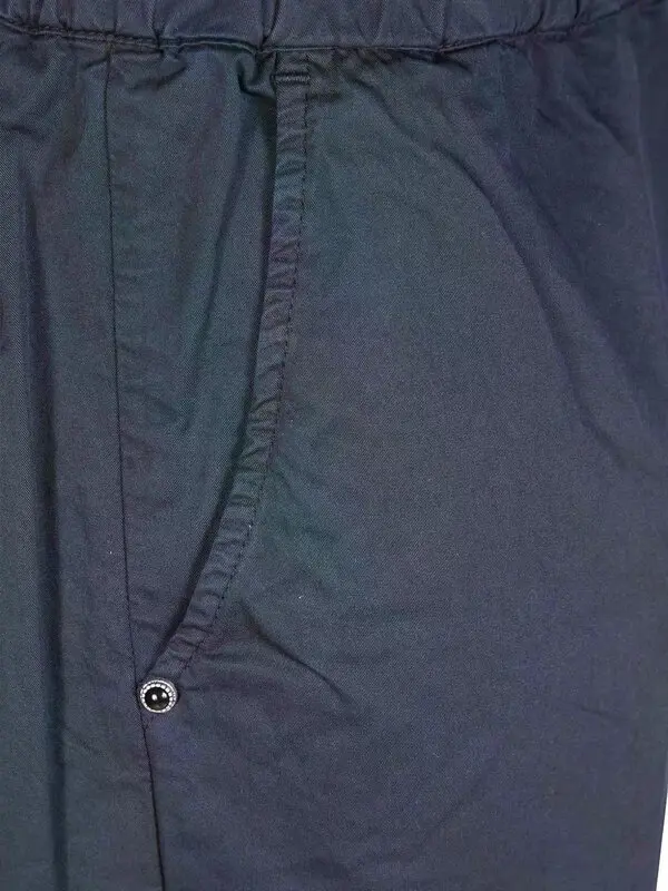 WHITE SAND Belted Trousers - Blue