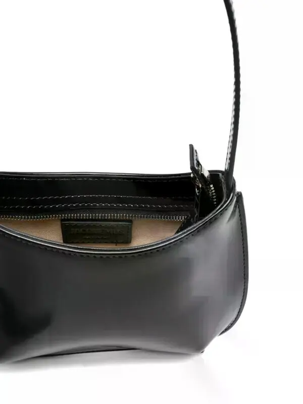 Jacquemus Le Petit Bisou Shoulder Bag - Black