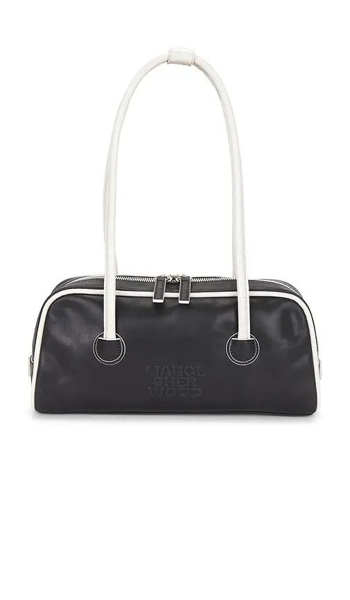 MARGESHERWOOD Soft Baguette Shoulder Bag - Grey