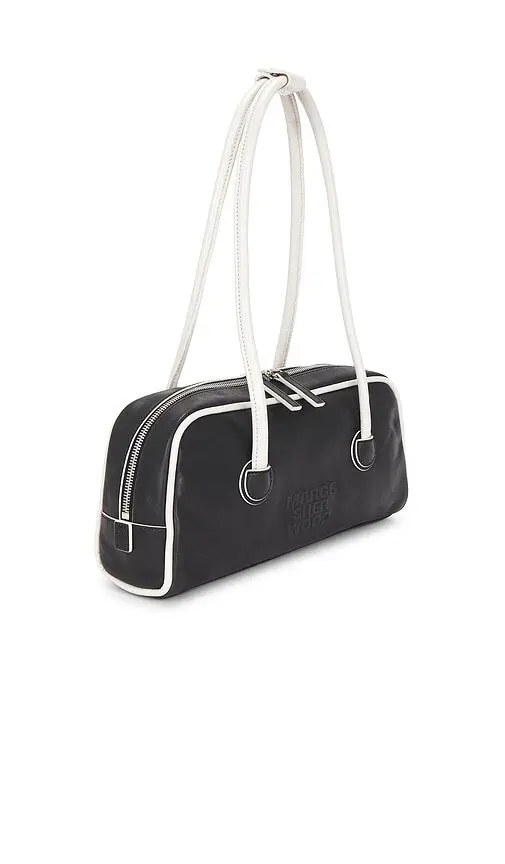 MARGESHERWOOD Soft Baguette Shoulder Bag - Grey