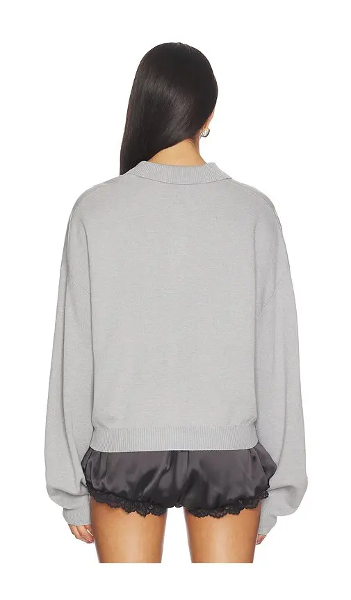 ROTATE BY BIRGER CHRISTENSEN Slinky Knit Polo