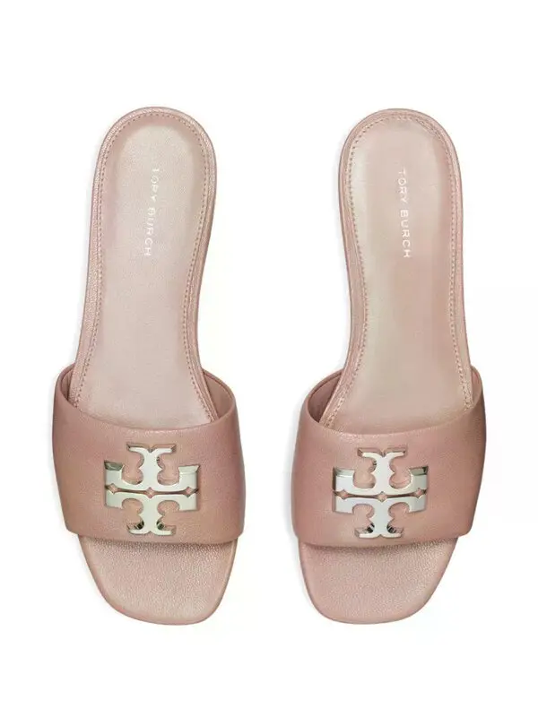 Tory Burch Eleanor Slides With Sculptural Hardware